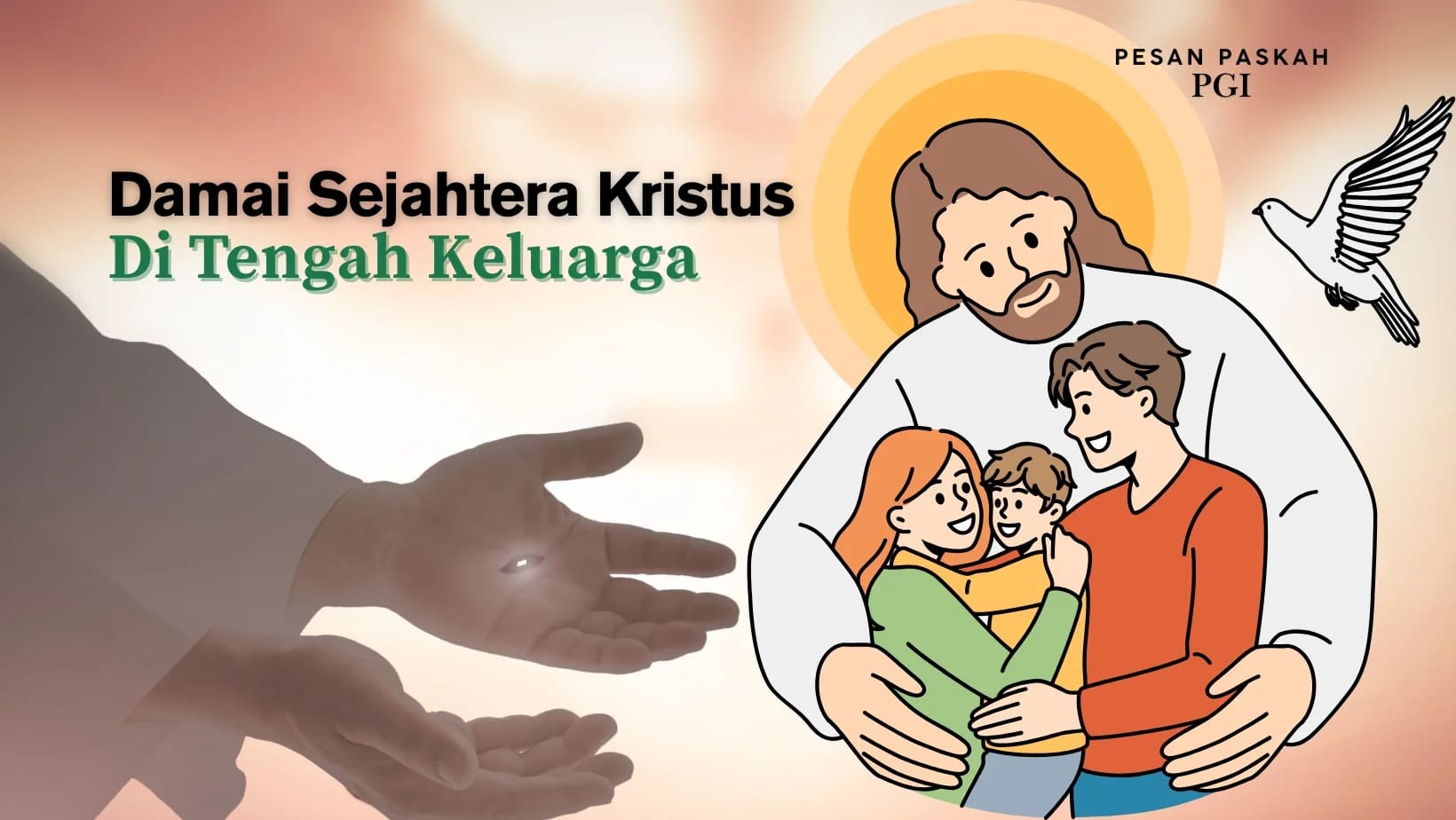 PGI Serukan Damai Sejahtera Kristus Hadir dalam Keluarga: Pesan Paskah 2025 - Berita Kasuari